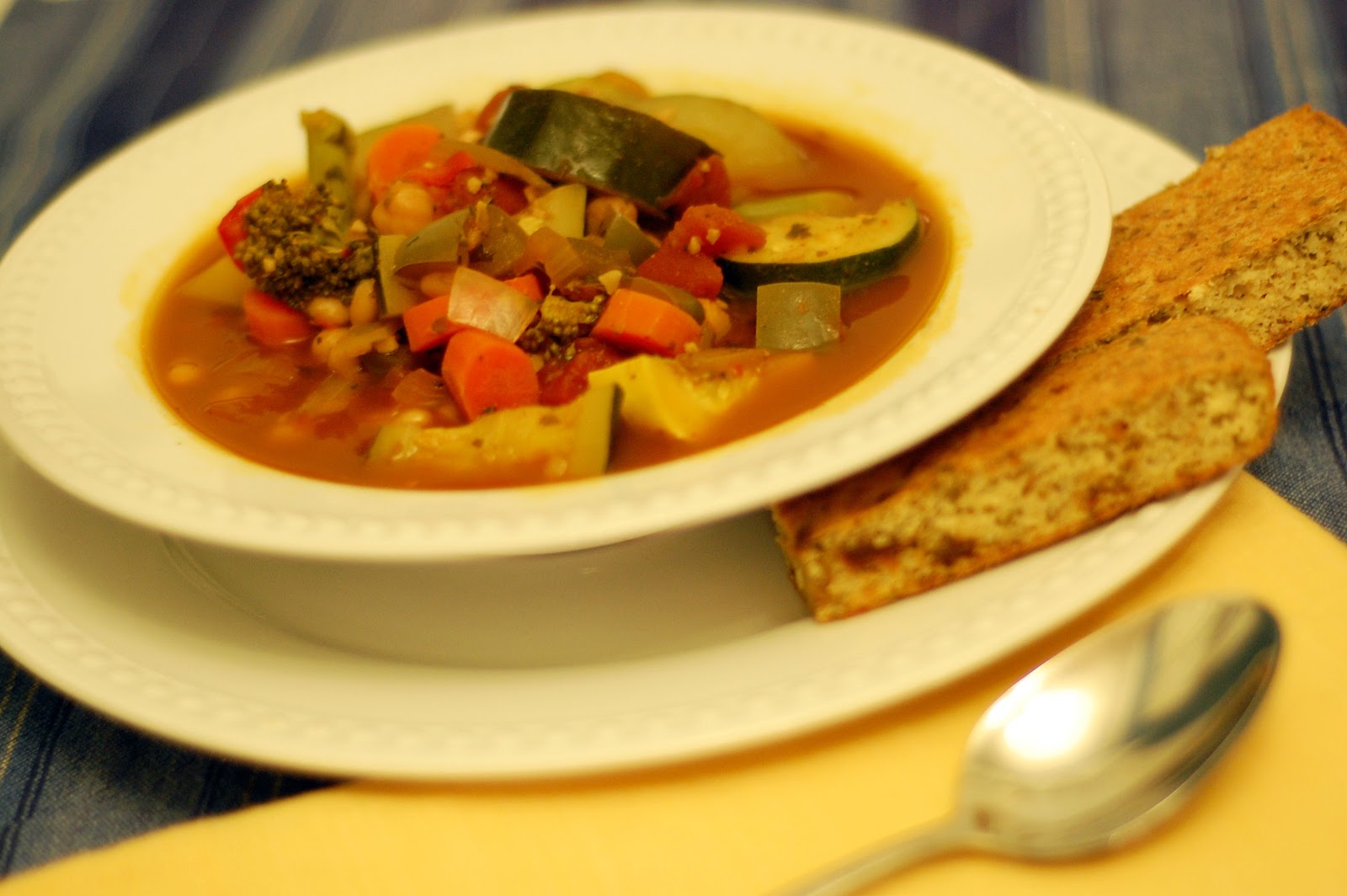 Easy Veggie Soup & Thankful Thursday