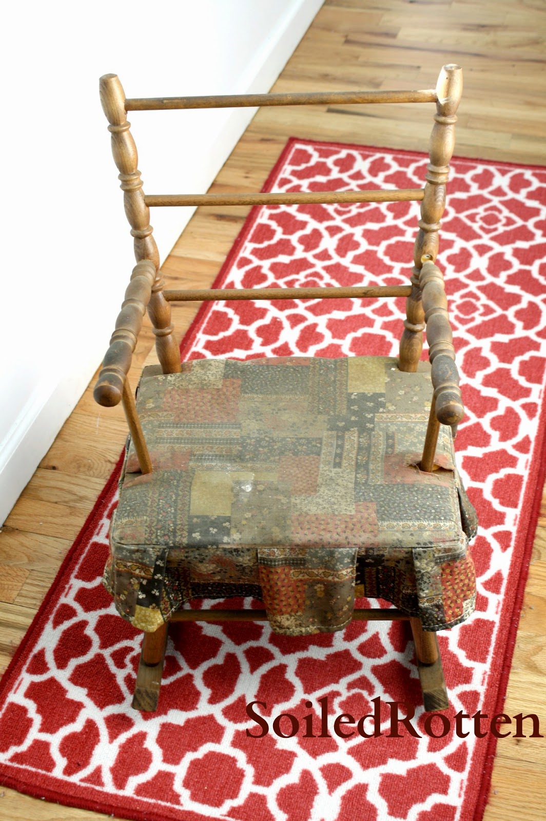 SoiledRotten: A blog with a RePurpose: Before & After: Vintage Rocking ...