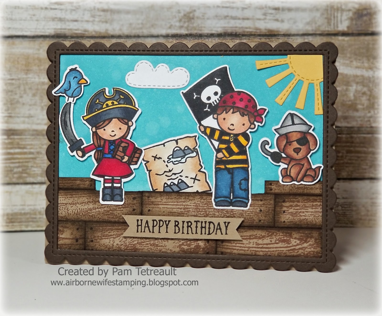 airbornewife's stamping spot: TupeloDesignsLLC DT Project "HAPPY ...