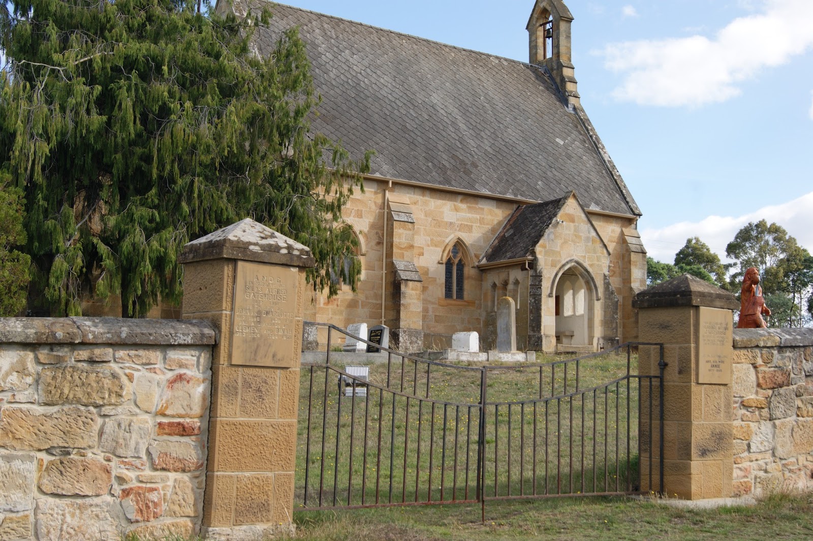 On The Convict Trail: St John The Baptist Church, Buckland