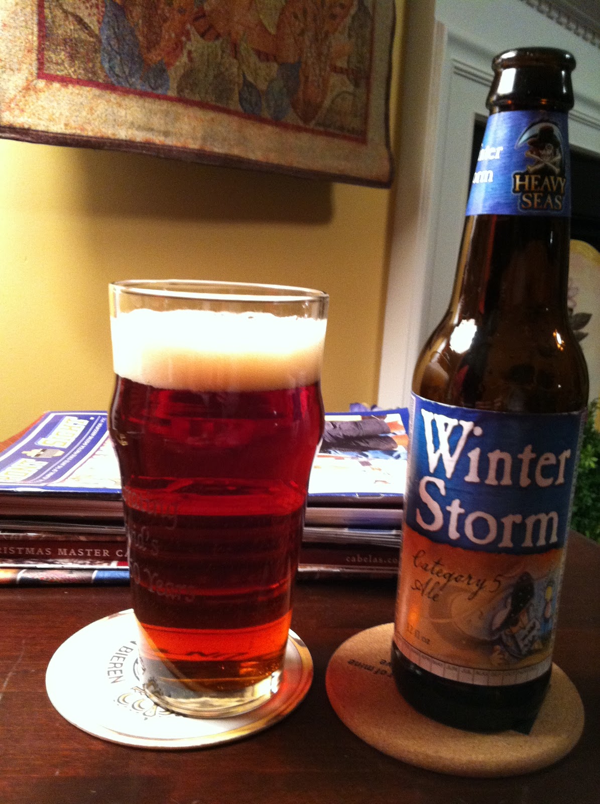 Musings Over a Barrel: First Winter Storm of the Season