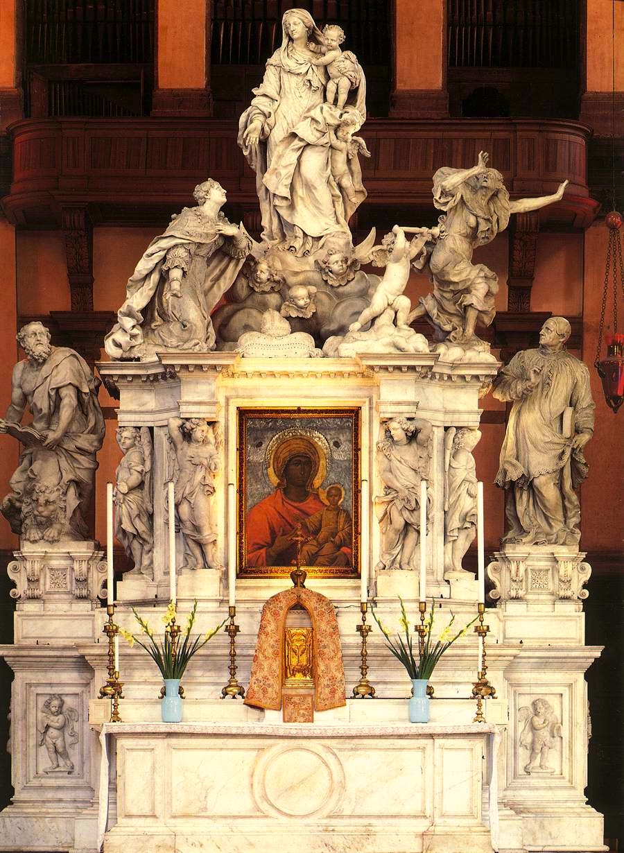 New Liturgical Movement: The High Altar of the Basilica of Santa Maria ...