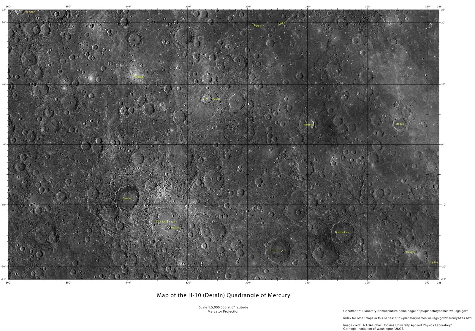 Hermeology: New Quadrangle Maps of Mercury