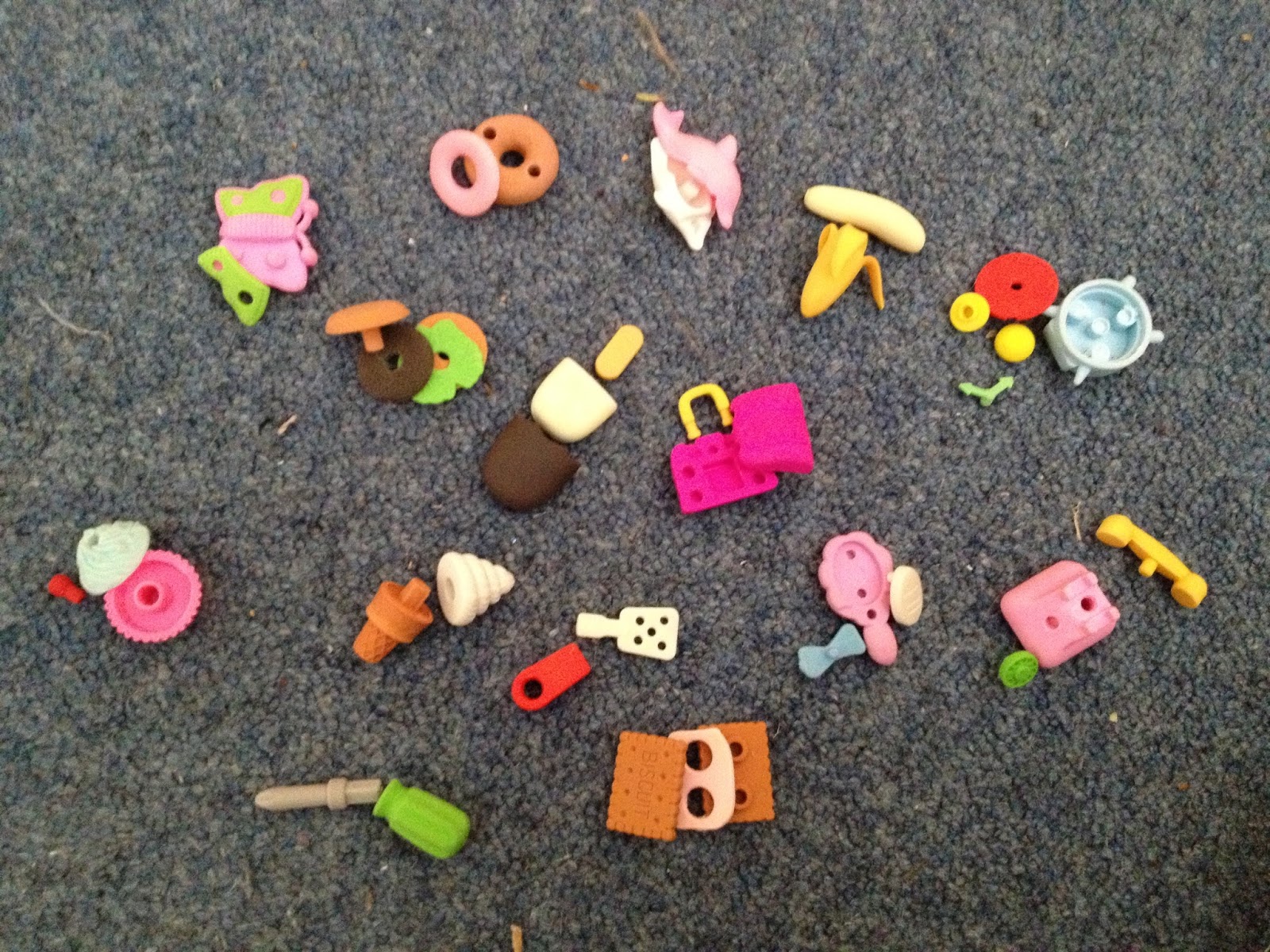 Hannah's Blog!!: My rubber collection