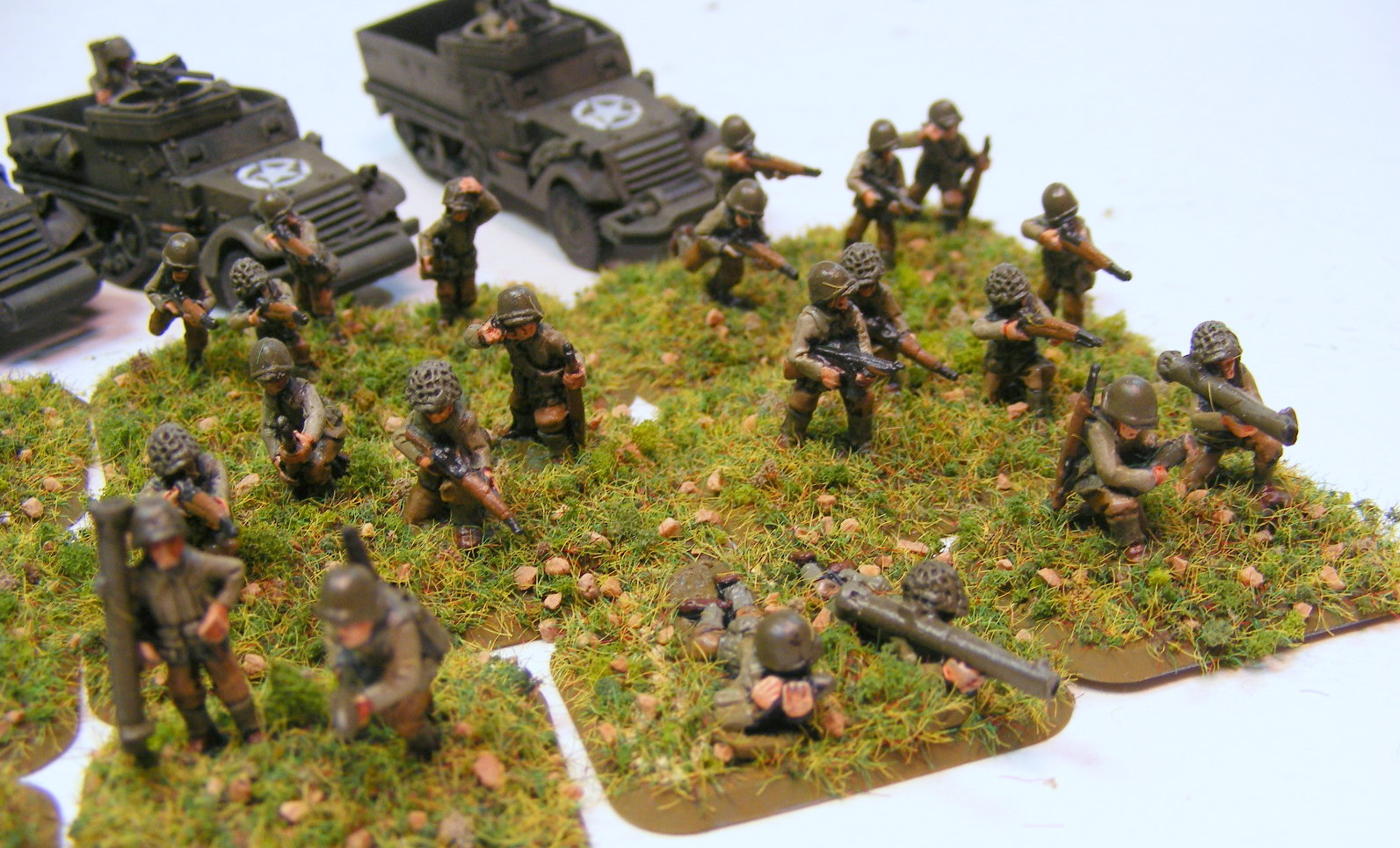 Evil Bob's Miniature Painting: 15mm WWII Americans for Flames of War (FOW)