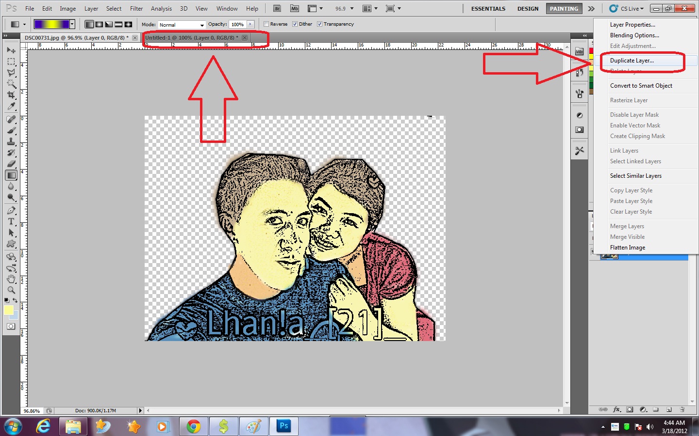 Computer tutorials and others: How to make Cartoon pictures in Adobe ...