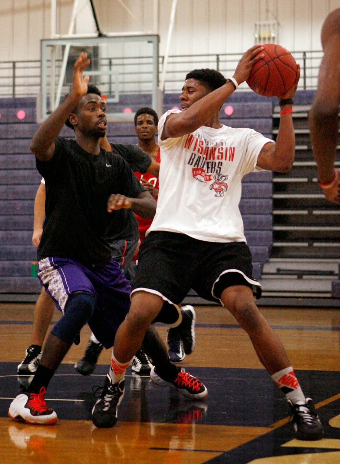 Mark Kodiak Ukena: College of Lake County Basketball Practice