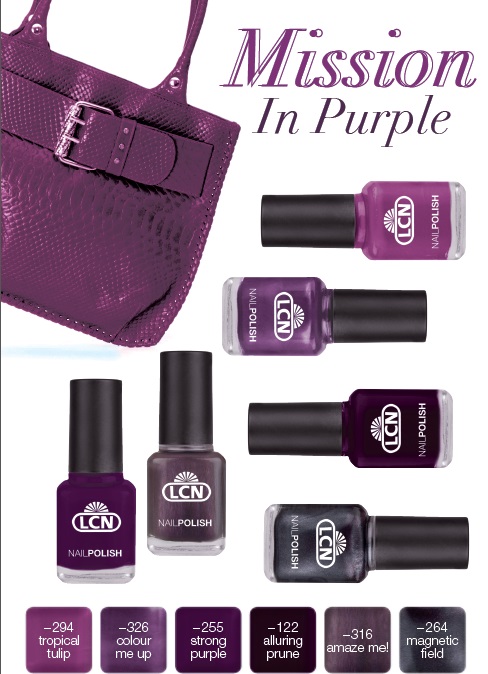 Betty Nails: LCN - Nail Polish Color Guide