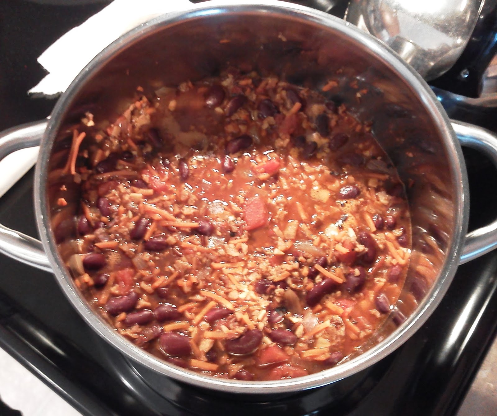 Pocono Pabulum for Mind & Body: Red Bean and Red Rice Chili