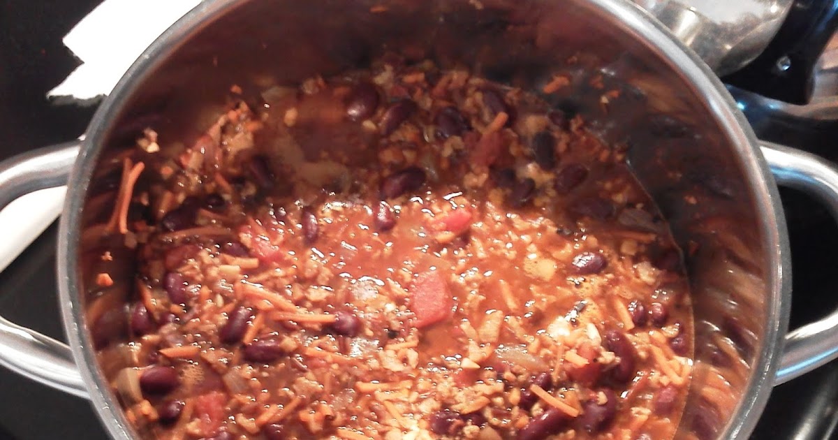 Pocono Pabulum for Mind & Body: Red Bean and Red Rice Chili