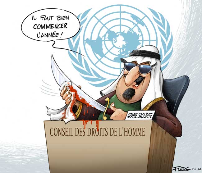 Fleg Blog: Caricature du journal Le Devoir le 4 janvier 2016