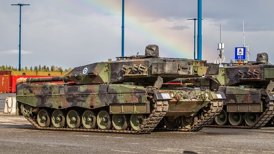Asian Defence News: 20 year old Dutch tanks arrive in Finland