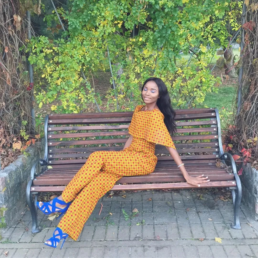 How to style the Makeda African Ankara Print Jumpsuit from ...