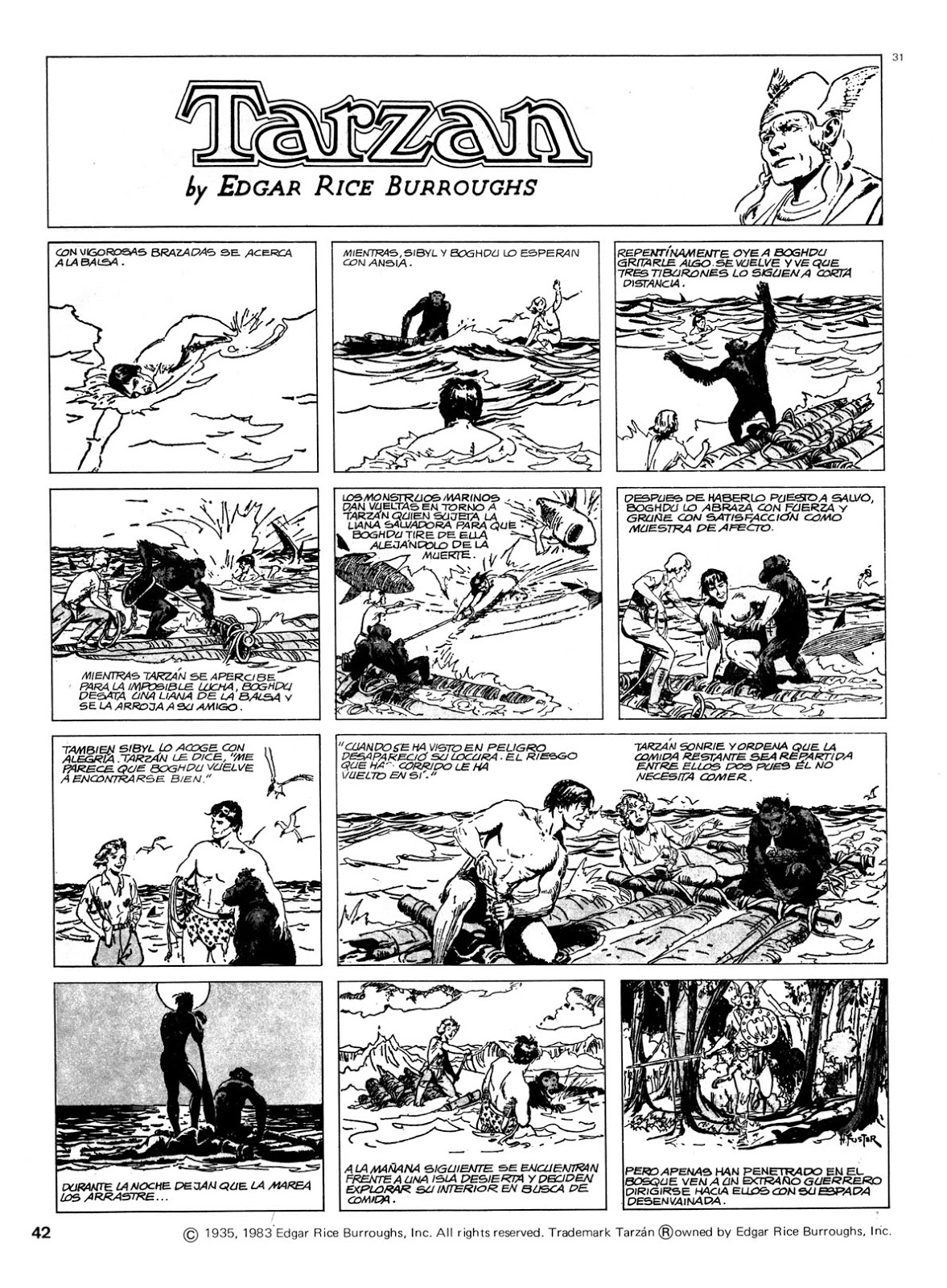 Galicia Comic: Cuando el comic es nostalgia 3 - Harold R. Foster