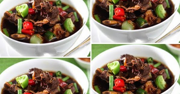 Resep Garang Asem Daging Sapi Kuah Segar - County of Food