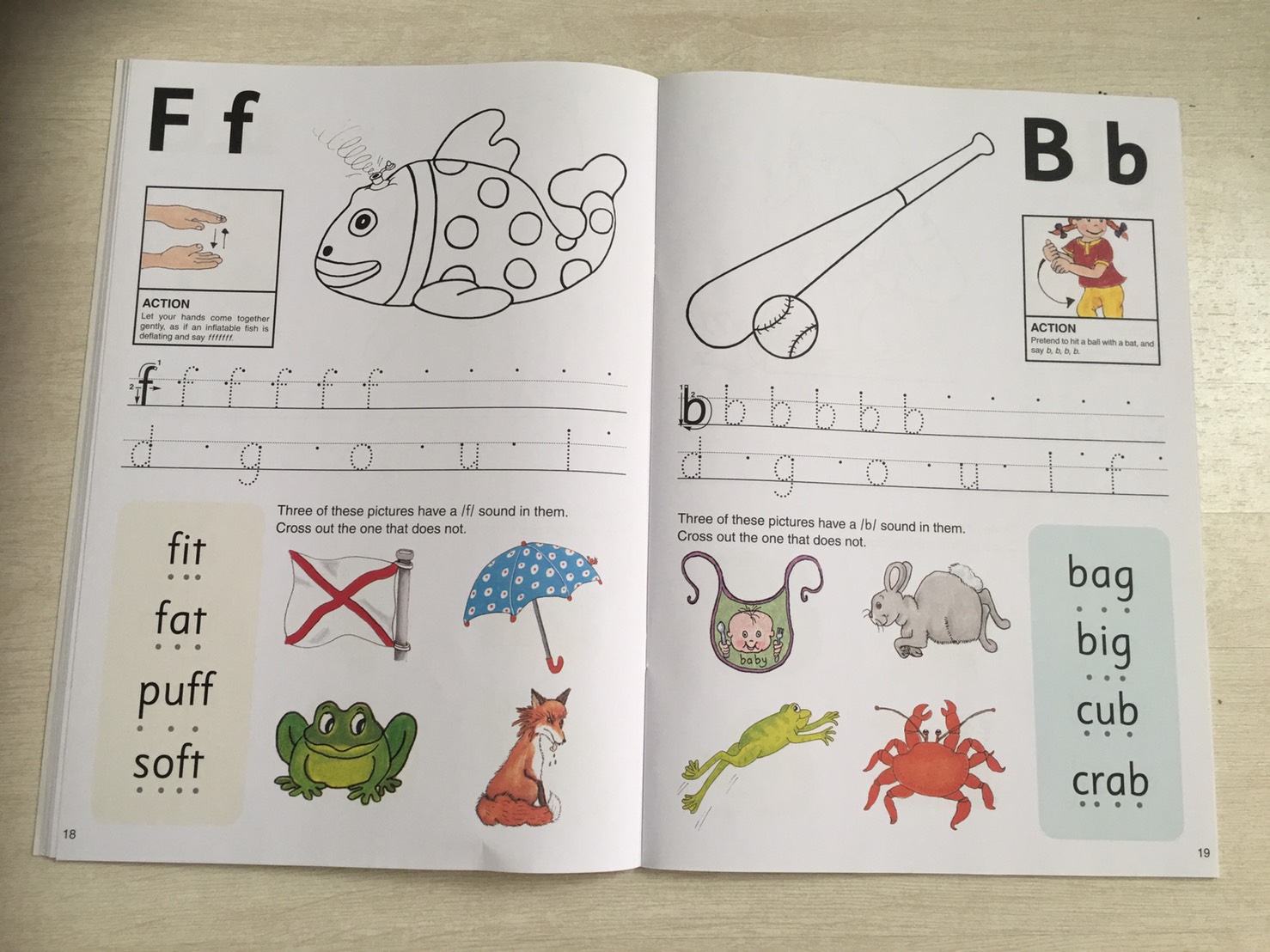 Jolly Phonics Student Book 1 Support / Answers