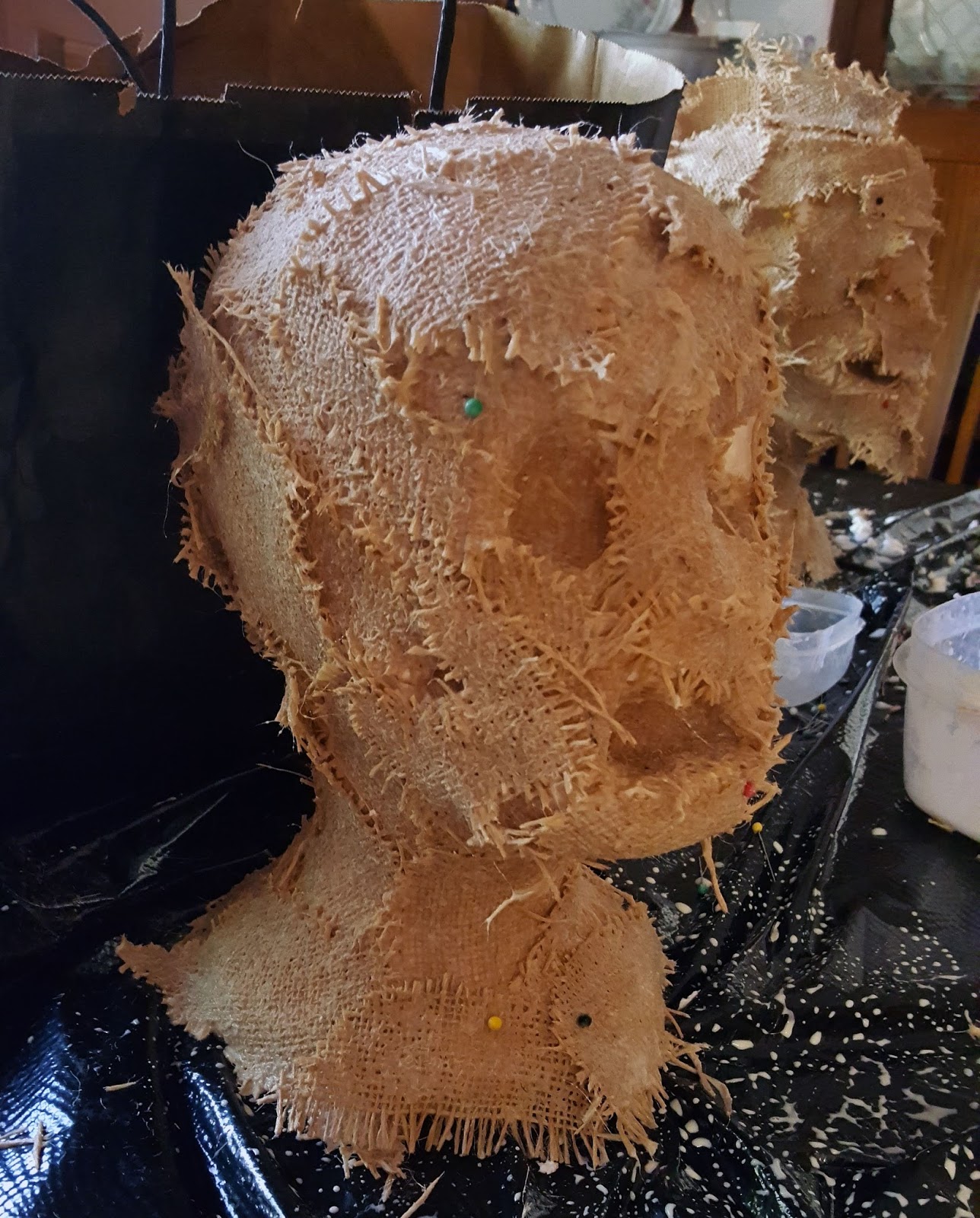 Crafts: Making a Scarecrow Head