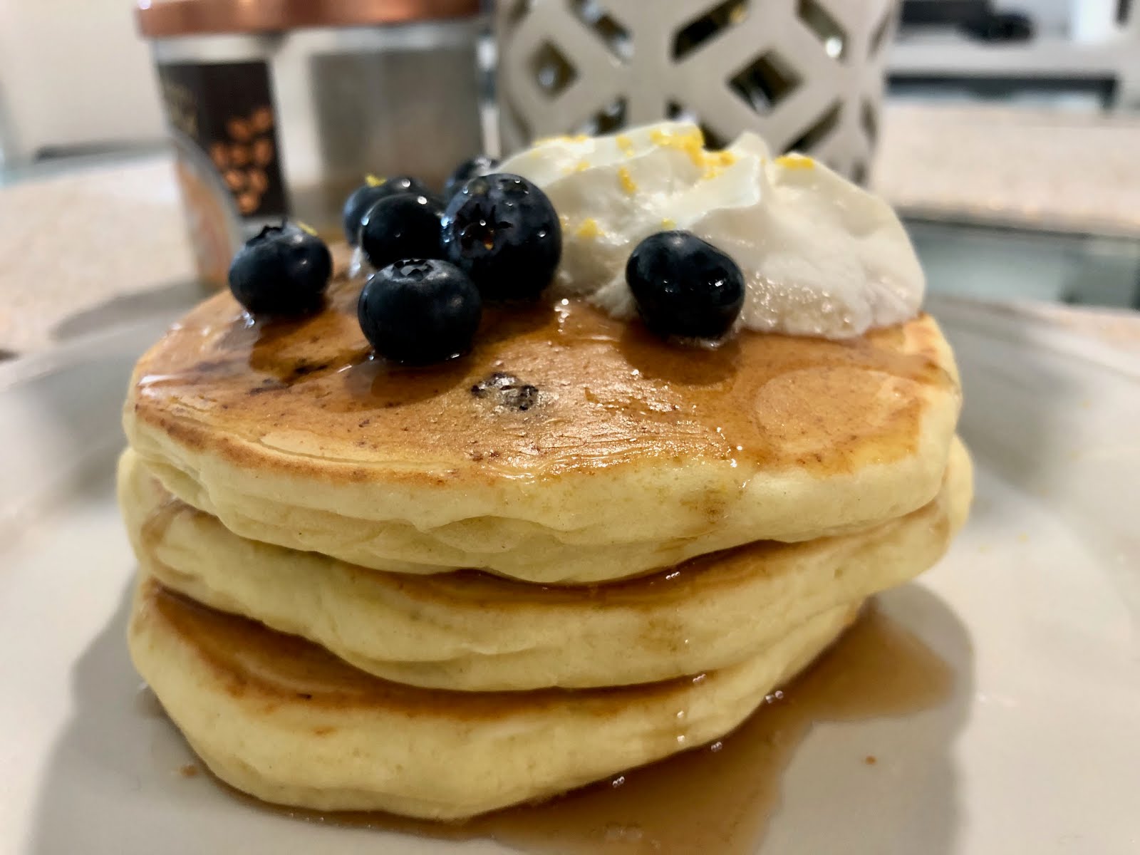 "The eyes eat first."