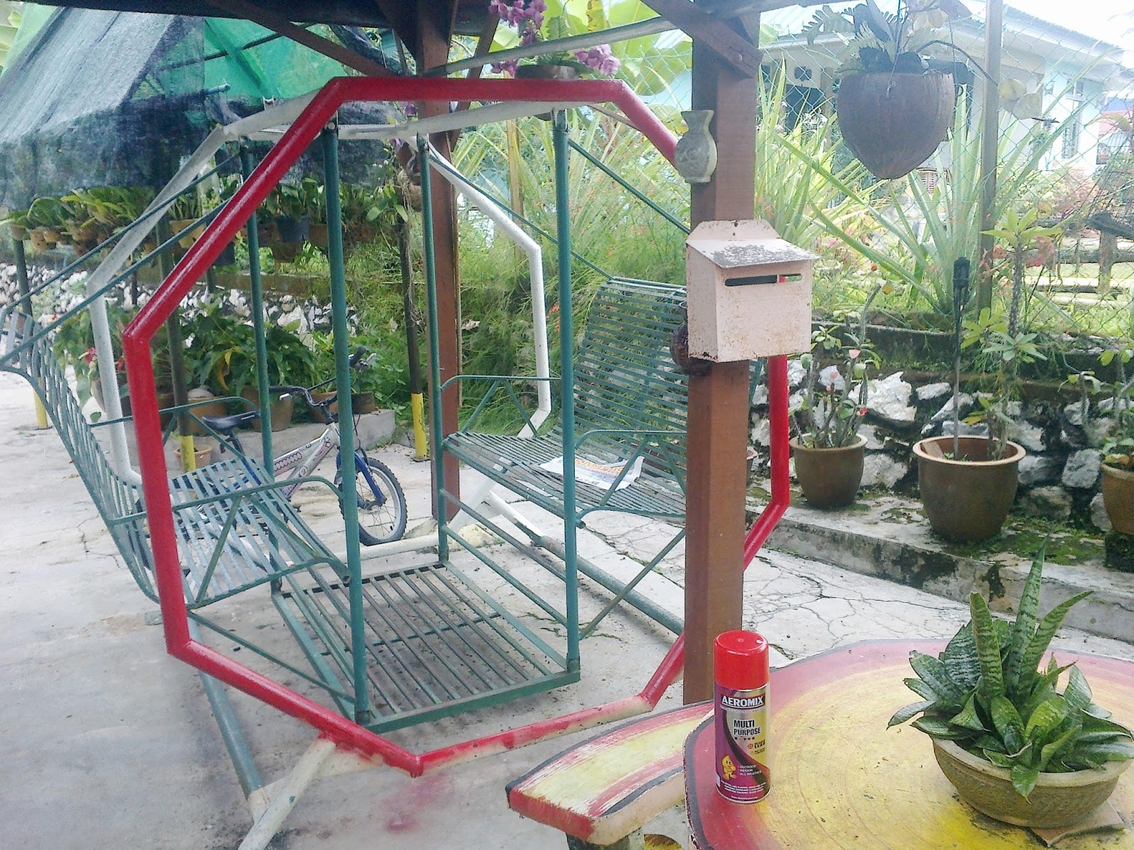 cik azz: DIY: Sembur cat sendiri.