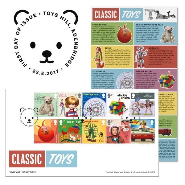 Royal Mail Classic Toys Stamp Collection