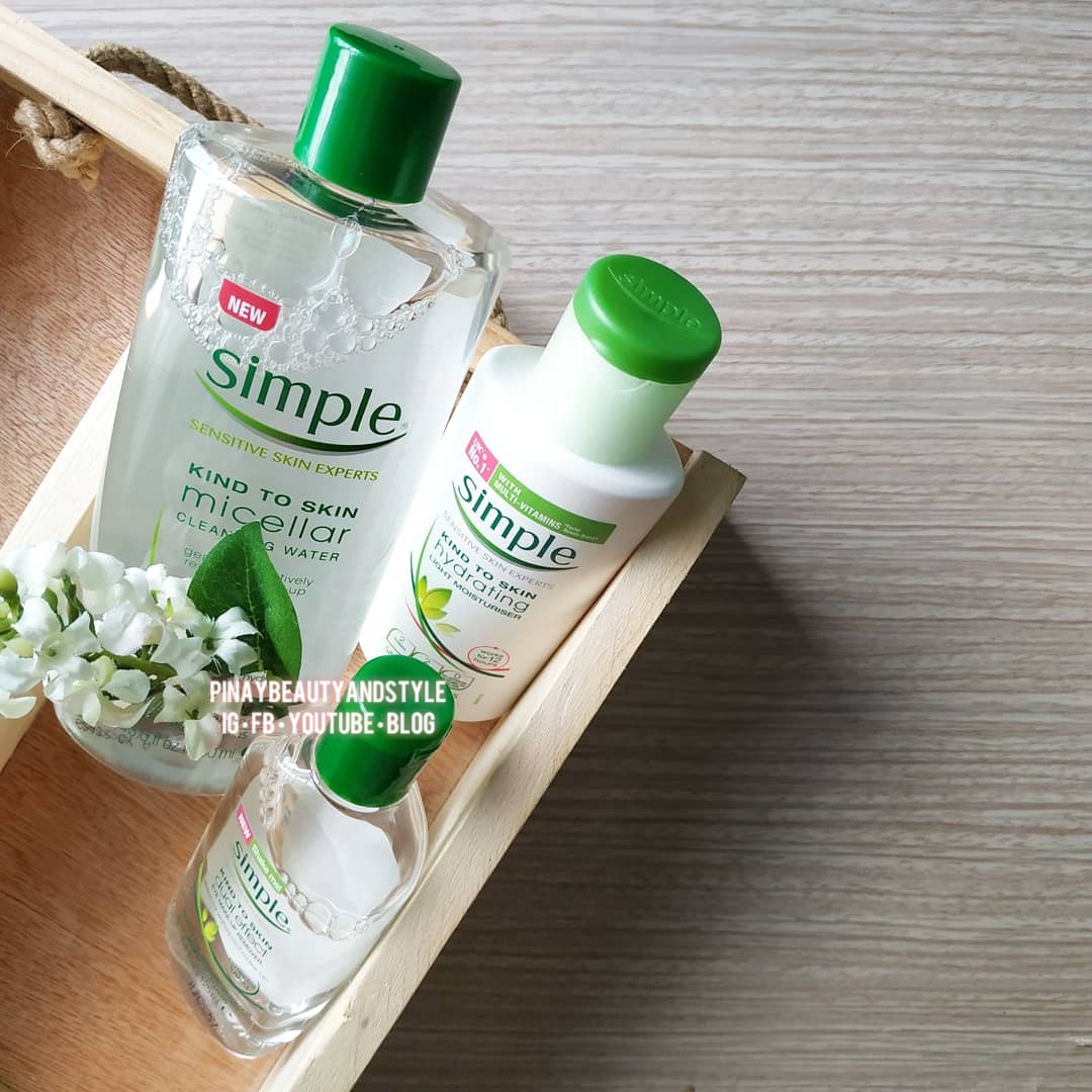 Simple Skincare for Sensitive Skin - Micellar Water, Hydrating Light ...