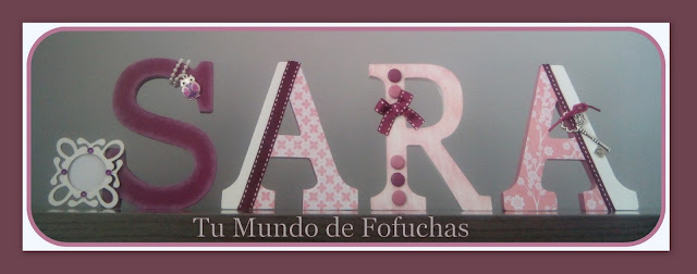 Tu Mundo de Fofuchas: LETRAS INFANTILES