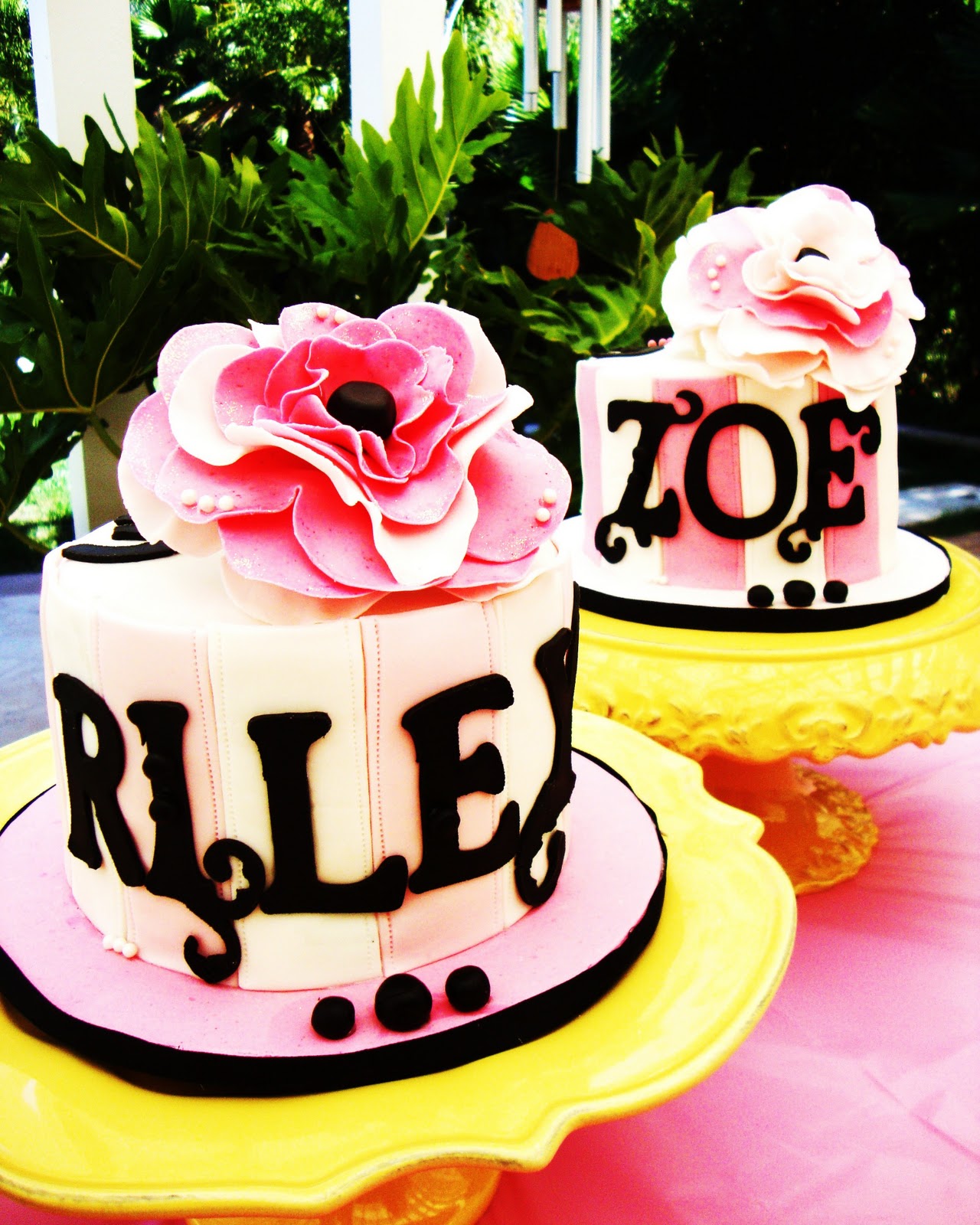 Cake Obsessions: RILEY & ZOE ARE 3