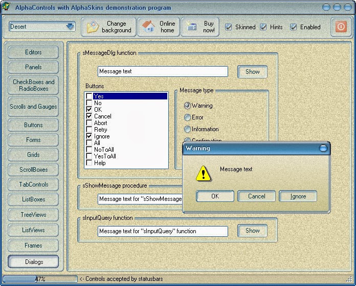 Skin for delphi 7 - naabanks