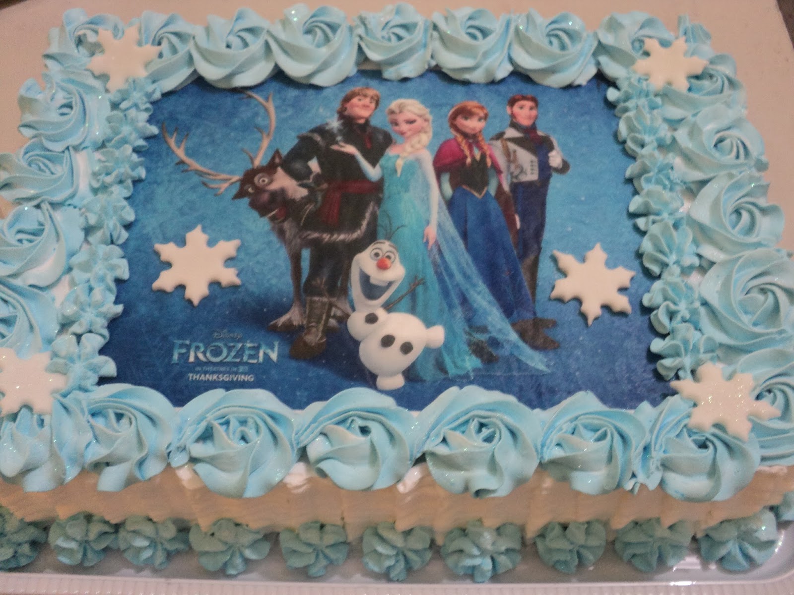 Mara Festa Fácil Bolos Doces Salgados e Cia: Bolo Frozen