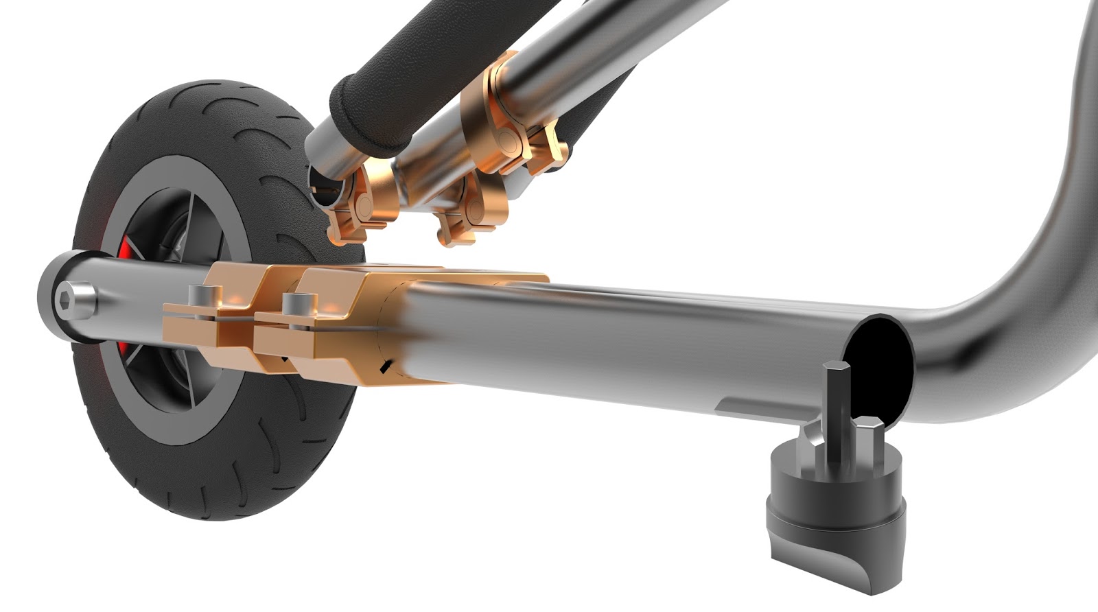 CrazyCAD: Kick Scooter - Compact and urban