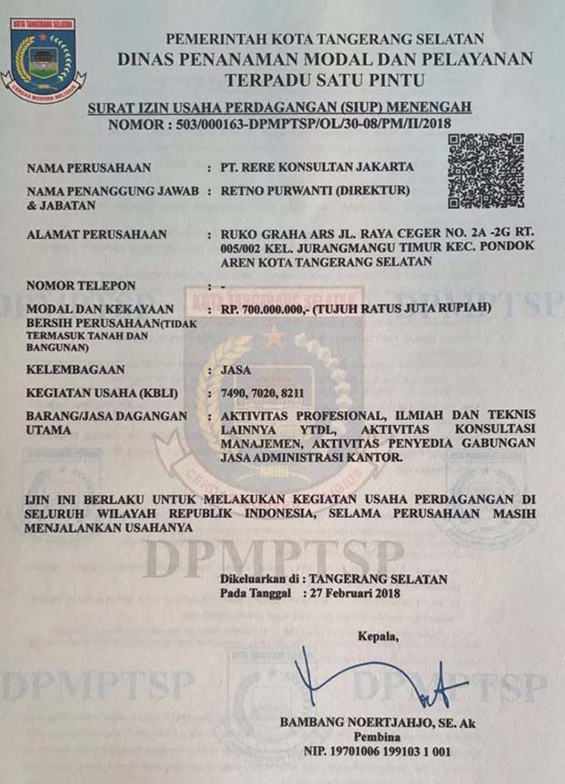 Syarat, Contoh & Cara Membuat Surat Izin Usaha Perdagangan (SIUP ...