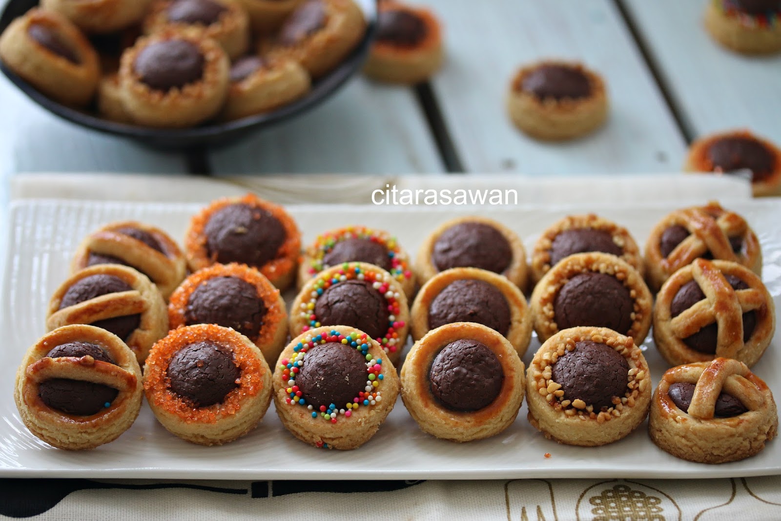 Biskut Coklat Butang ~ Resepi Terbaik