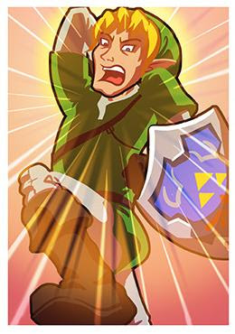 GAME PARODY: Link (humor grafico)
