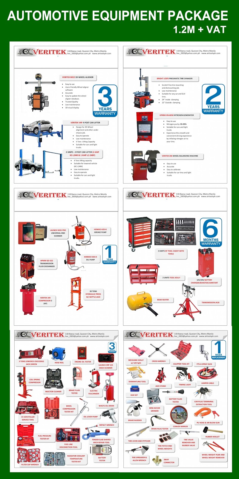 Automotive Equipment Balanga Bataan Philippines - Philippine Automotive