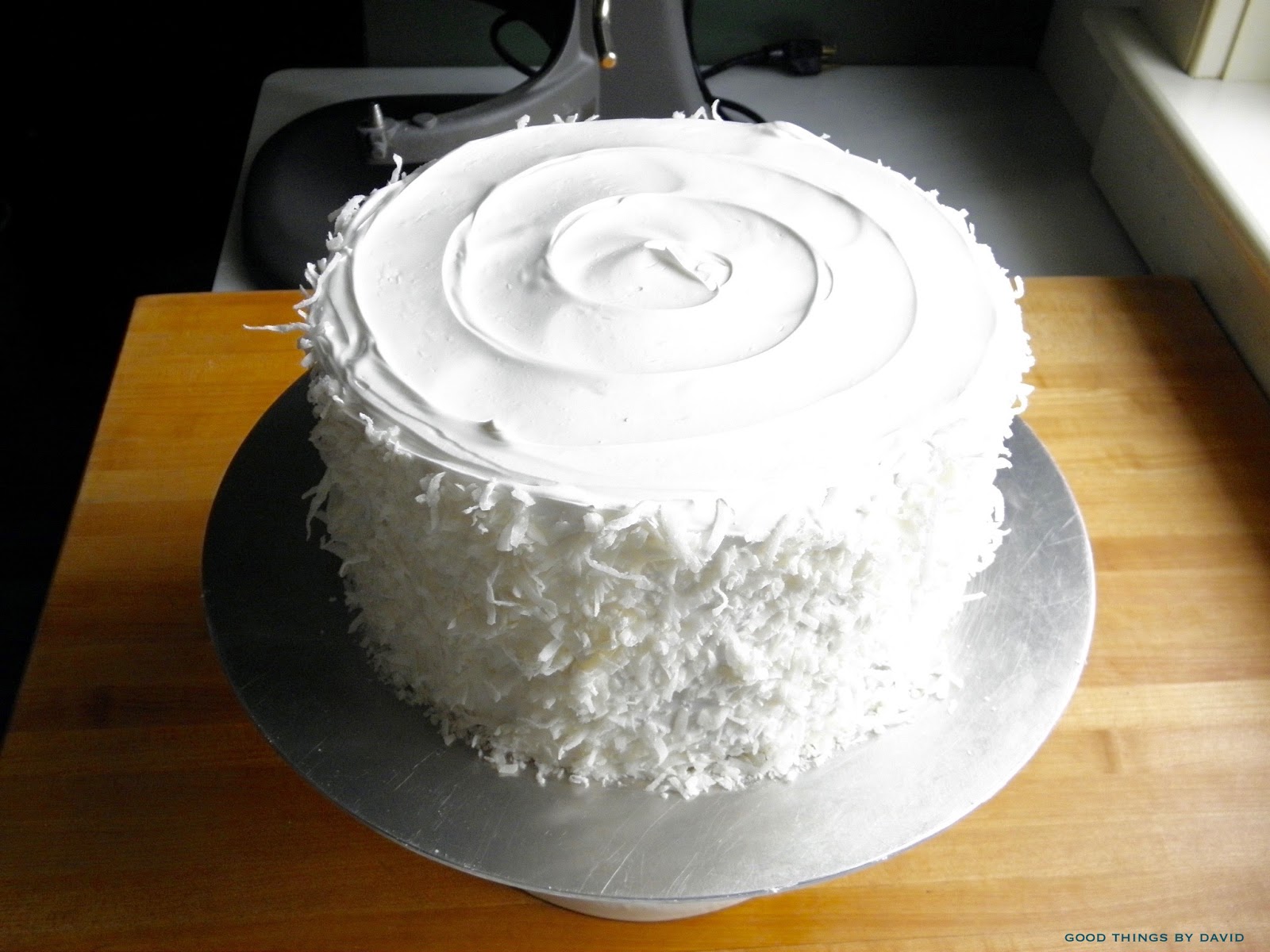 Coconut Birthday Cake