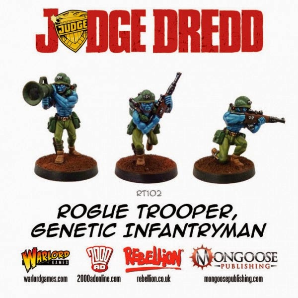 Tabletop Fix: Warlord Games - Rogue Trooper Genetic Infantry