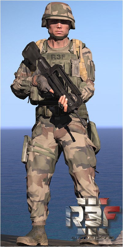 Arma 3 用 R3F フランス軍ユニフォーム アドオン | 弱者の日記^^ - Arma 3 MODとアドオン紹介