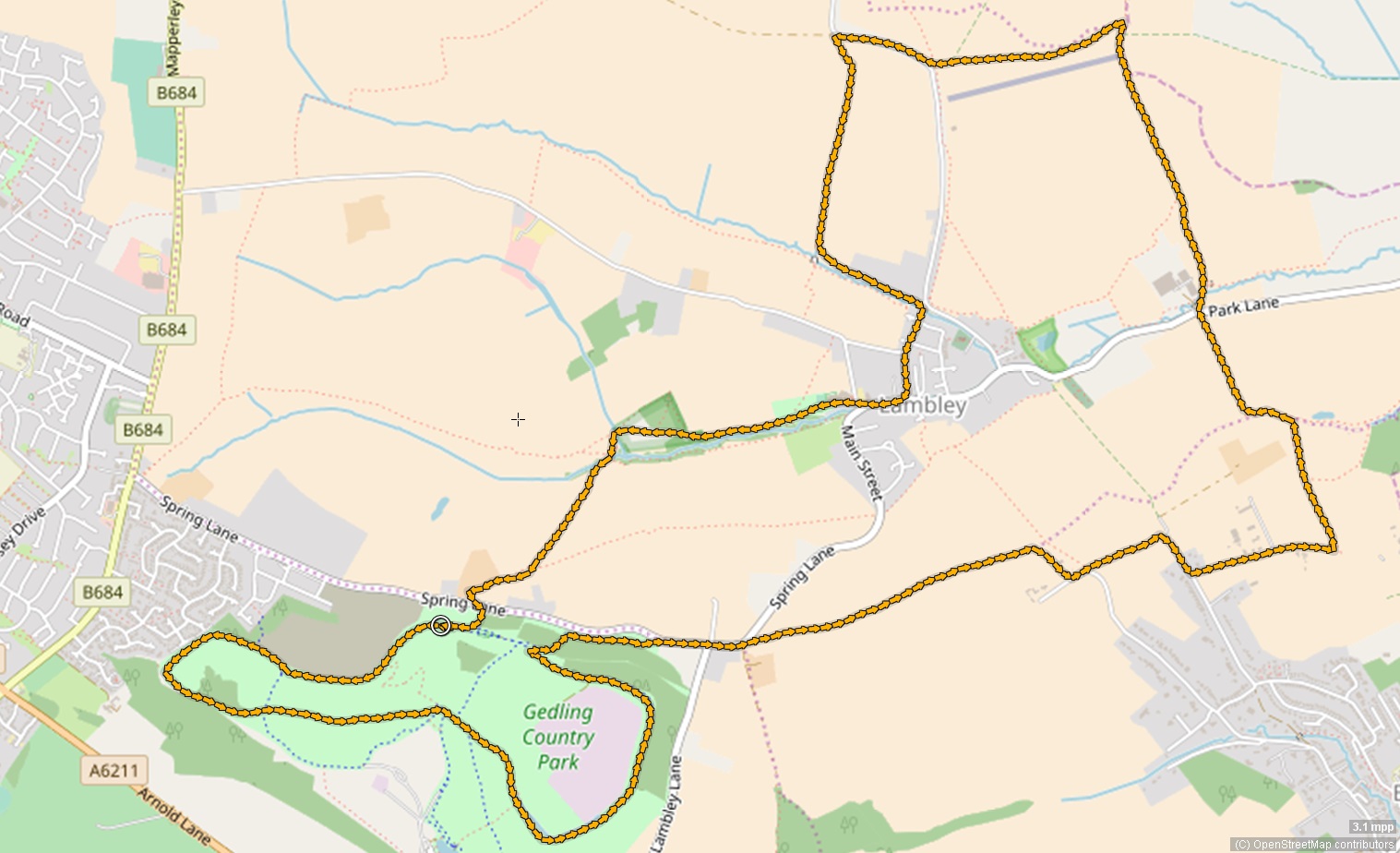 Vale of Belvoir Ramblers: Gedling Country Park and Lambley, 8th October ...