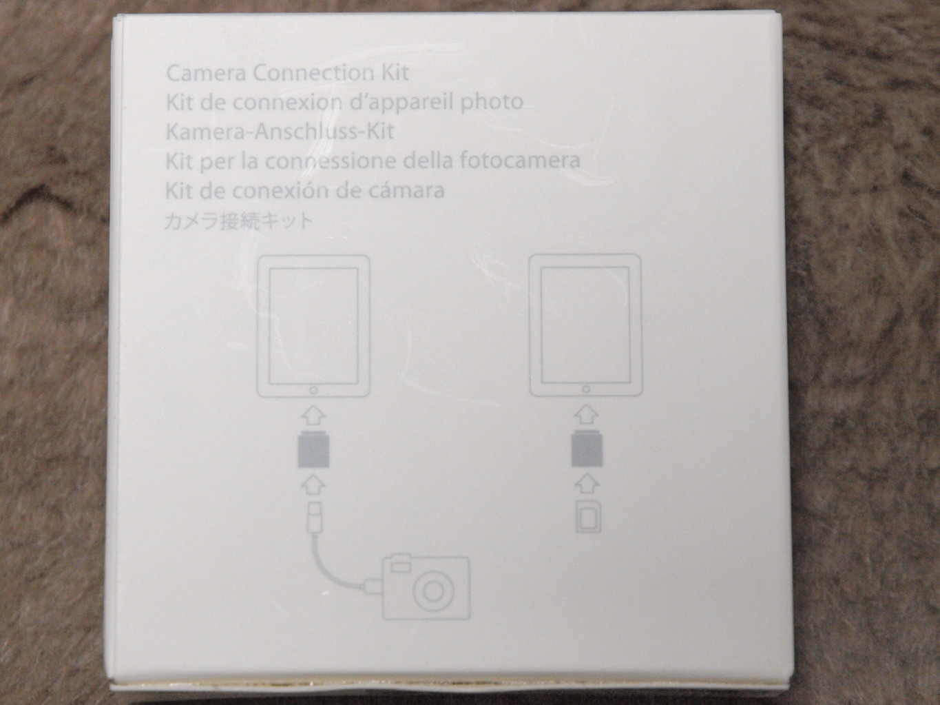 wheels: iPad Camera Connection Kit