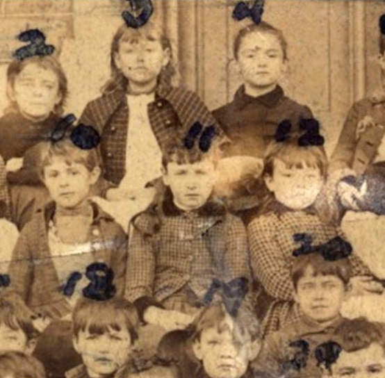 Sandusky History: Elementary School Children in Sandusky, 1883