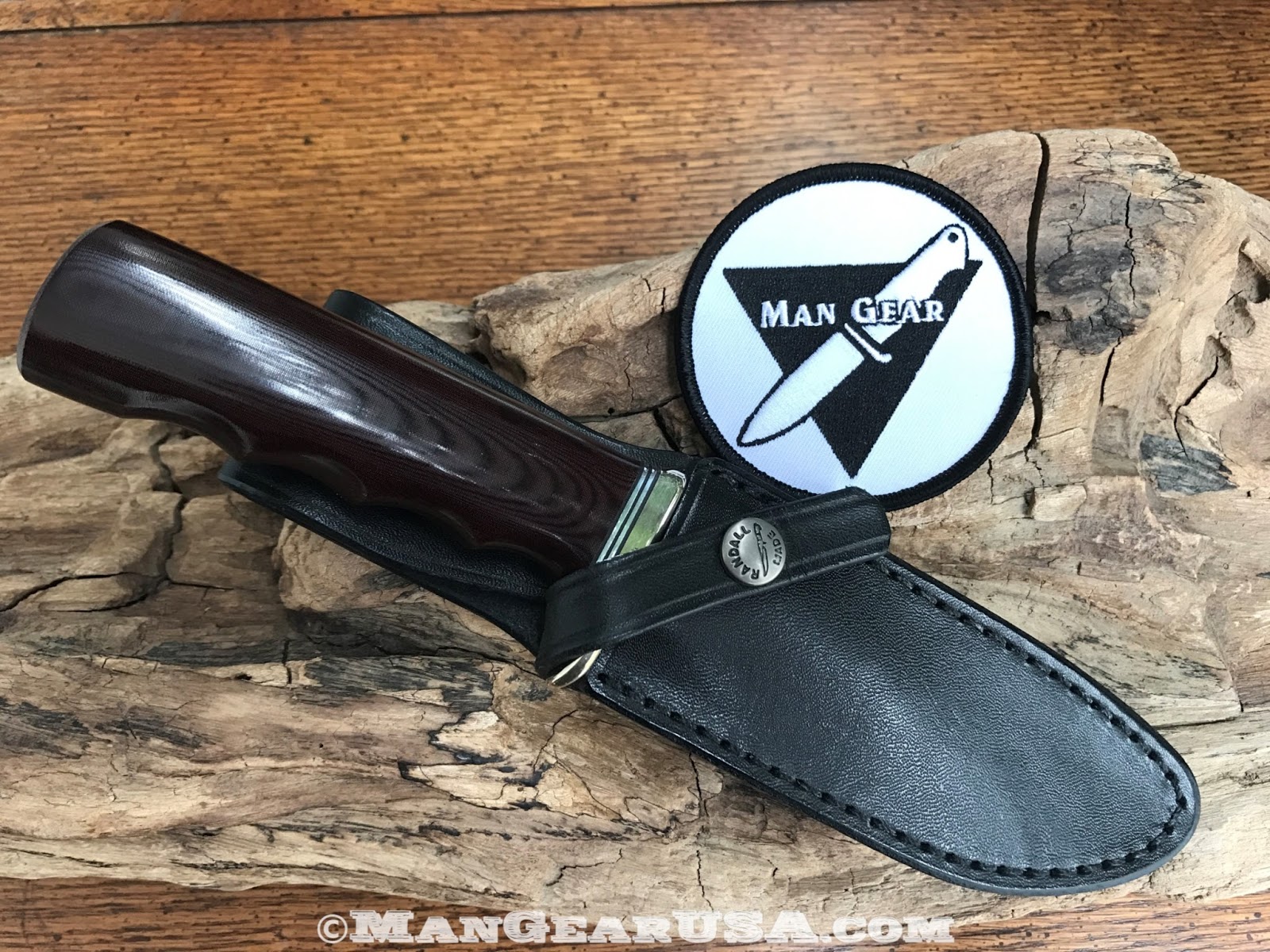 Man Gear: Randall Made Knives Model 23 GameMaster Maroon Micarta
