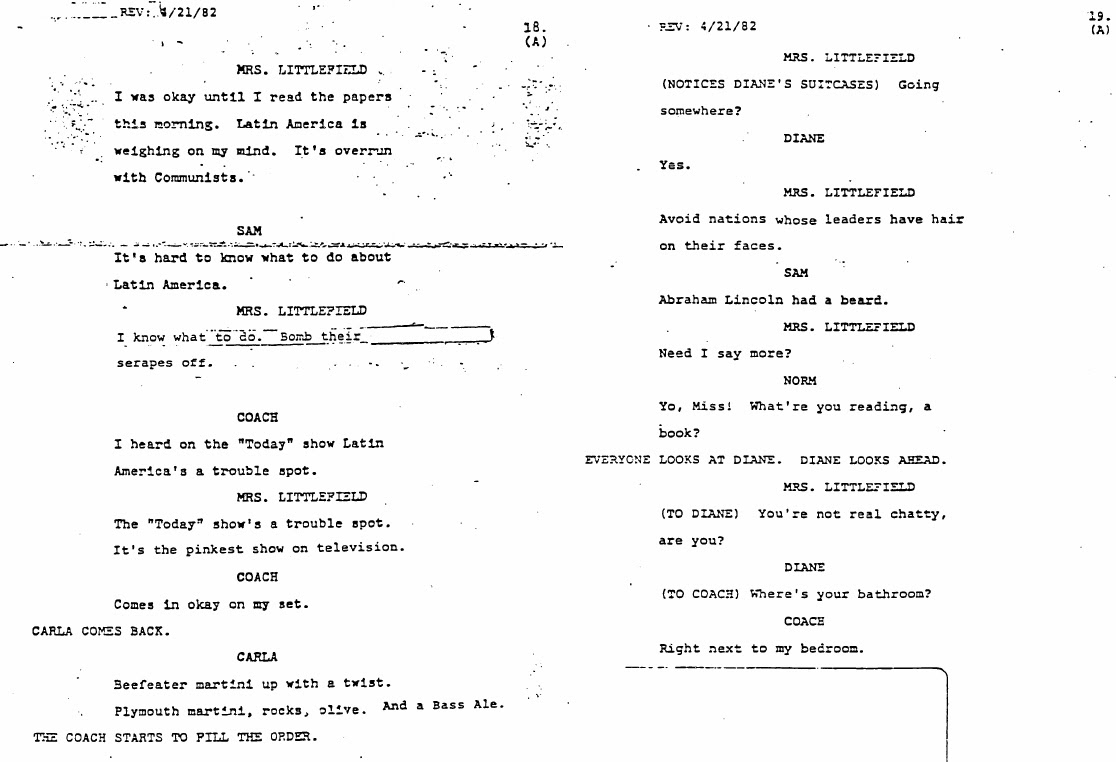 Cockeyed Caravan: Rulebook Casefile: Invoking National Pain on “Cheers”
