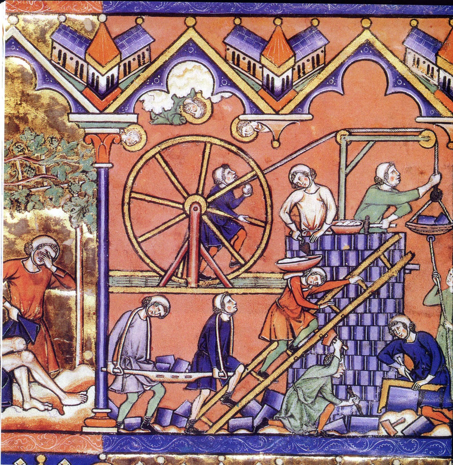 Medioevo y Renacimiento: Técnica constructiva, Coldstream