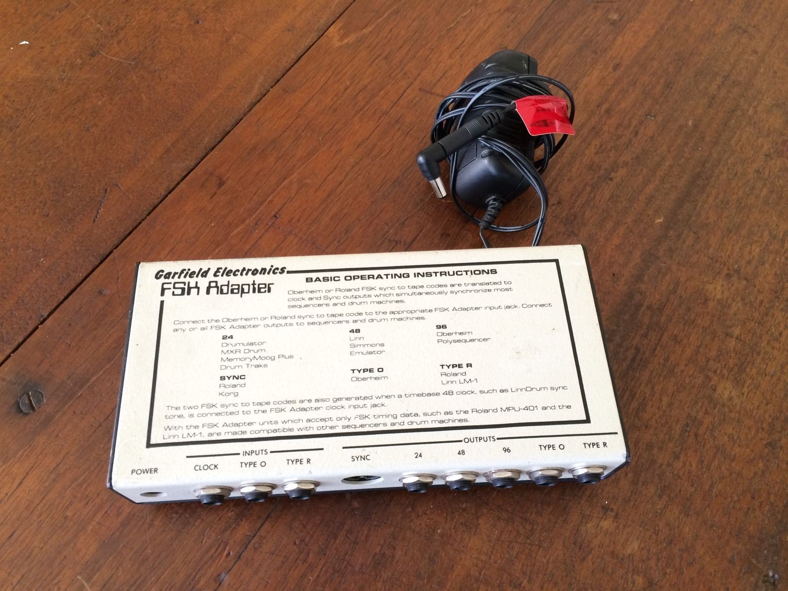 MATRIXSYNTH: Garfield FSK Adapter Sync Box Din Sync