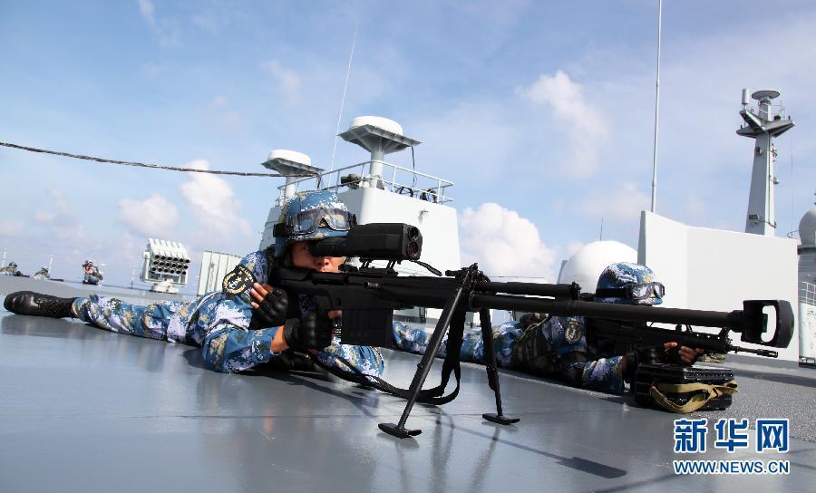 China Defense Blog: Photo of the day: showing off the new QBU10 12 ...