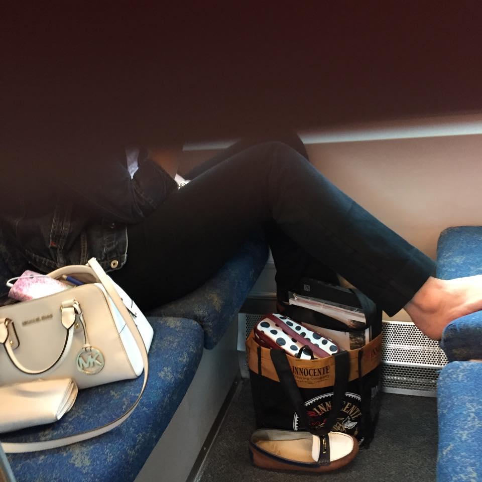 Feet Train Telegraph
