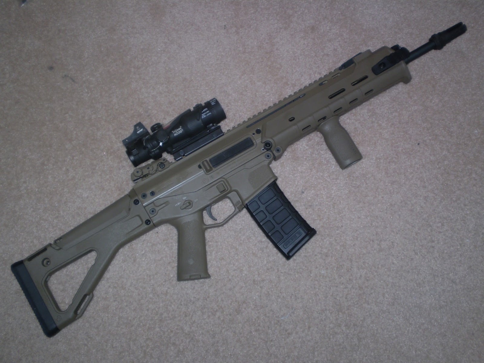 The Gratuitous Gas Gun Geek: Gas Rifle Review - Magpul ACR GBBR kit