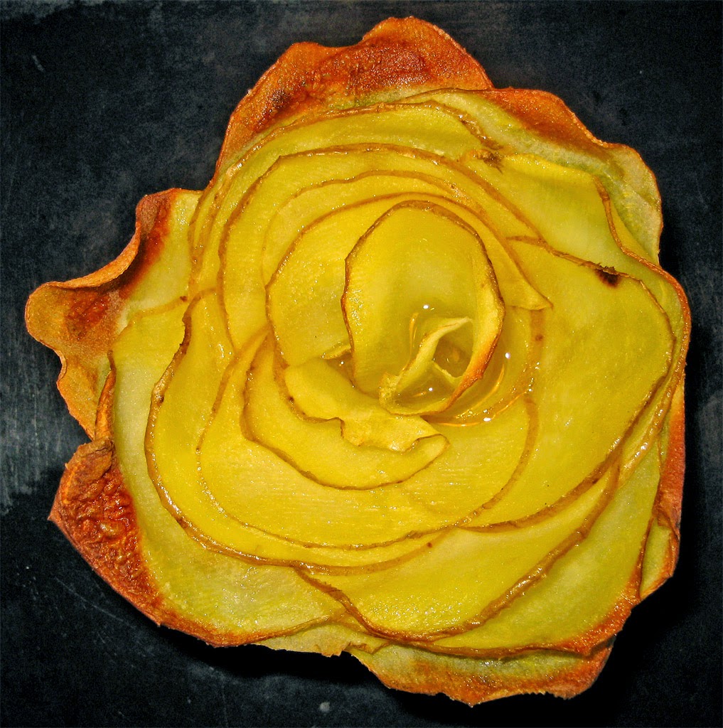 Il mondo di Luvi: Roses potato cupcake - Patate a forma di rosa