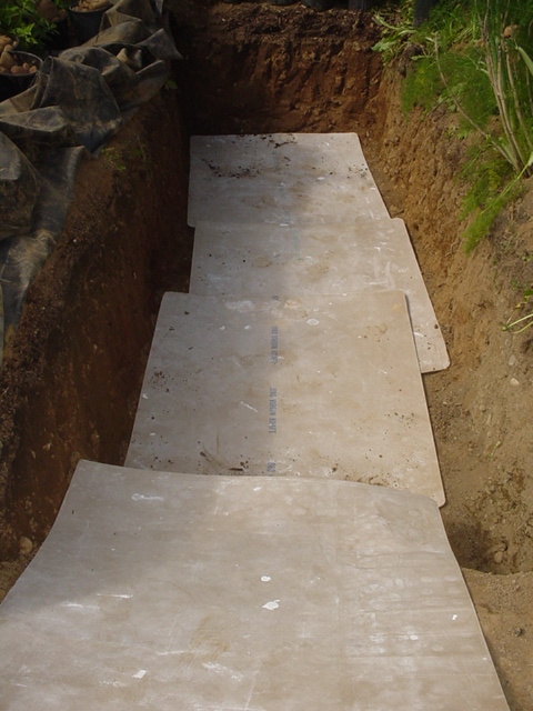 Slug Moat: Pond, Rainwater Catchment, & Protected Nursery ...