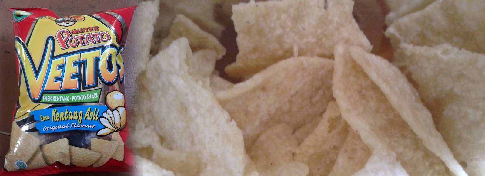 Delicious Food Review: Mister Potato Veetos - Original Flavour